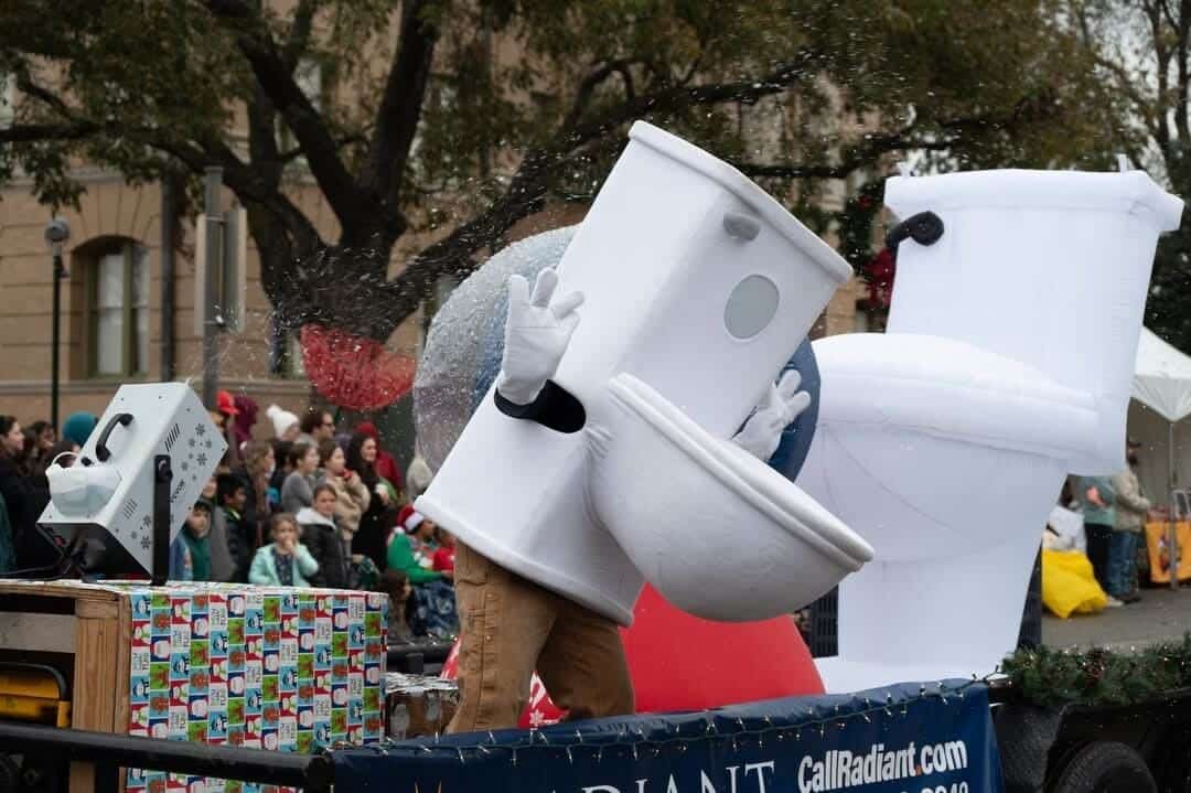 Radiant Man Takes The Lead At The Georgetown Parade - Radiant Plumbing ...